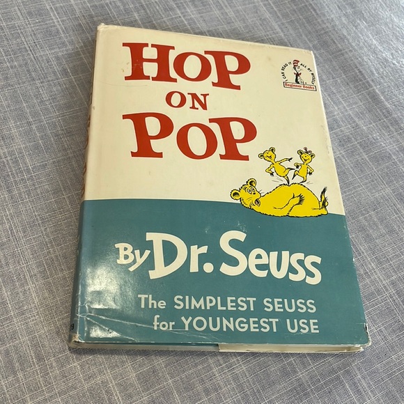 Dr Seuss book | Toys | Hop On Pop Dr Seuss St Addition Book With Dust ...